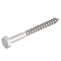Easydrive Hex Bolt Coach Screws 10 x 100mm 10 Pack - Screwfix