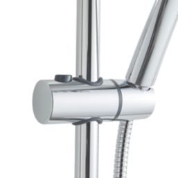 Highlife Bathrooms Nevis Shower Kit Chrome Finish - Screwfix