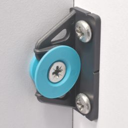 Button-Fix Type 2 Push-On Panel Fixing Set Charcoal Black & Blue 30 ...