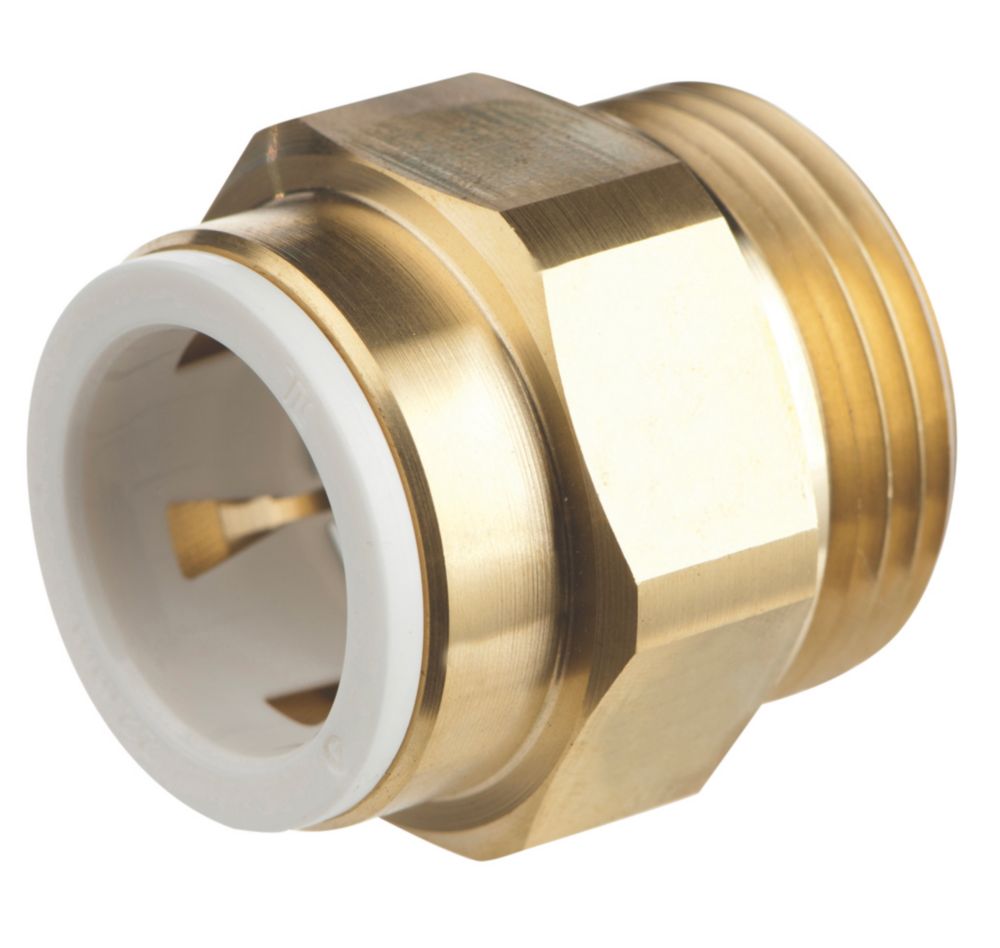 Flomasta Brass Push-Fit Adapting Male Pipe Fitting Adaptor 22mm x 1 ... Flomasta Brass Push-Fit Adapting Male Pipe Fitting Adaptor 22mm x 1 ...