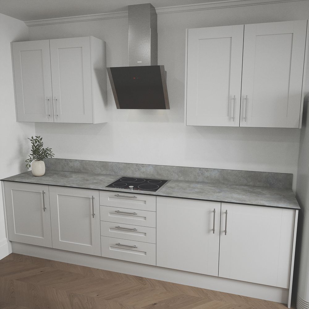 Mariz Light Concrete Upstand 3050mm x 70mm x 12mm - Screwfix