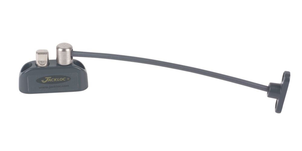 Jackloc The Pro Twist Window Restrictor Anthracite Grey 200mm - Screwfix