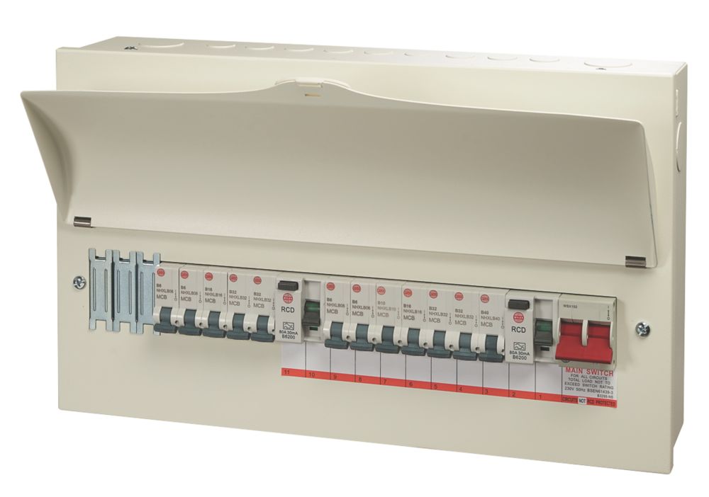 Dual RCD Consumer Units | Screwfix.com