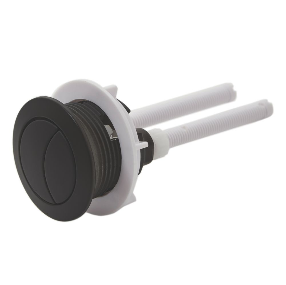 Highlife Bathrooms Dual-Flush Close Couple Cistern Flushing Button Matt ...