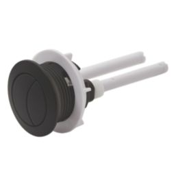 Highlife Bathrooms Dual Flush Close Couple Cistern Flushing Button Matt Black Screwfix