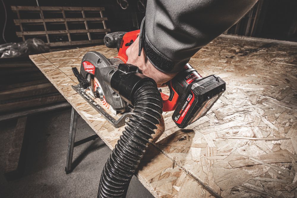 Milwaukee M12 HB5 12V 5.0Ah Li Ion RedLithium High Output Battery Screwfix