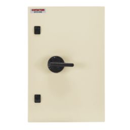 Contactum DFS125K 125A 3P+N+E Fused 3-Phase Enclosed Switch Fuse - Screwfix