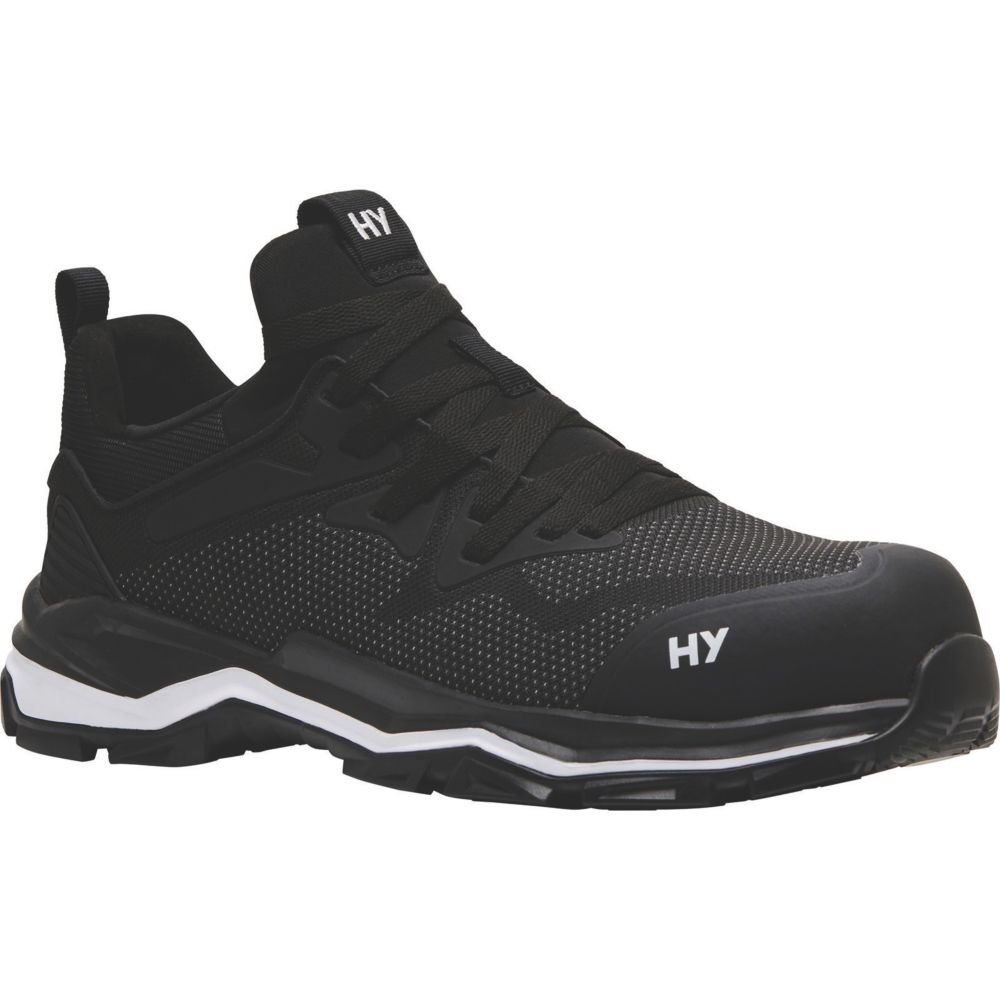 Hard Yakka Icon Size 6.5 Black Safety Trainers - Screwfix