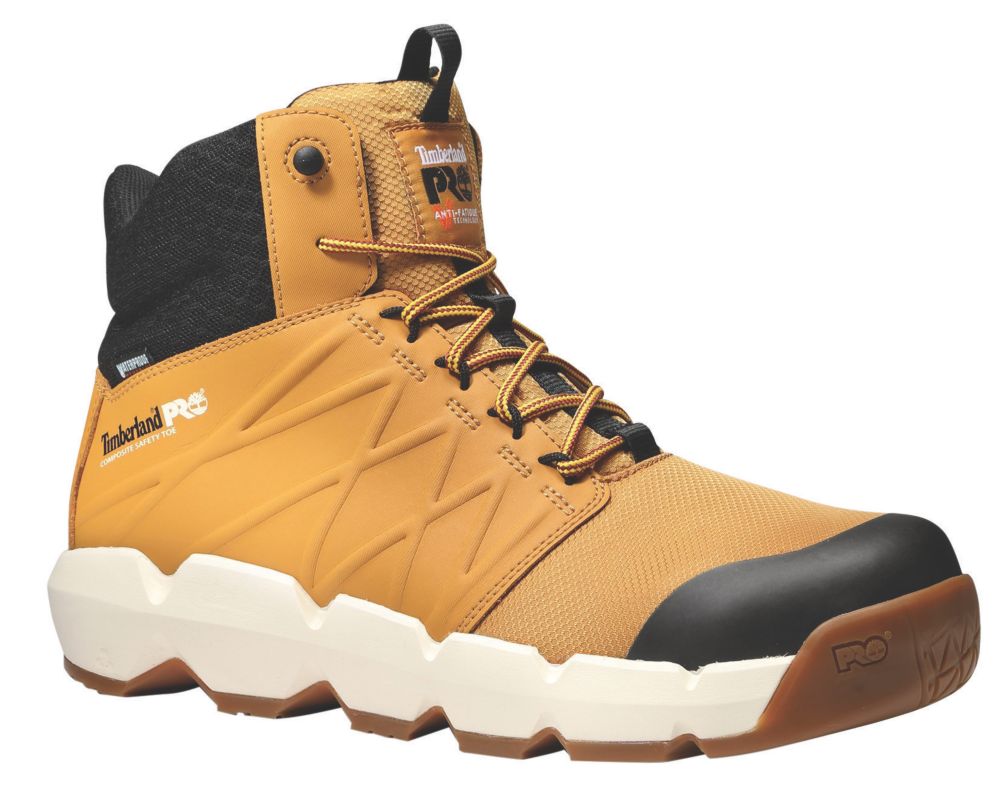 Timberland Pro Morphix 6" Size 10 Tan Waterproof Safety Boots - Screwfix