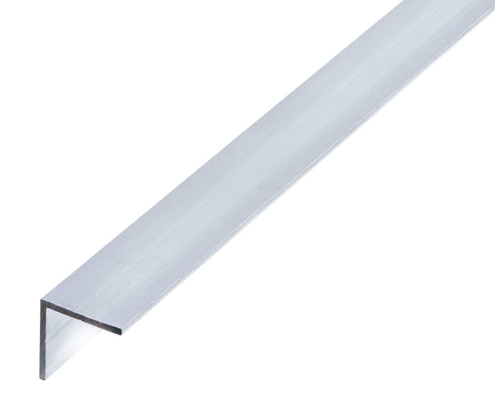Rothley Aluminium Angles 2.5m x 16mm x 16mm 3 Pack - Screwfix