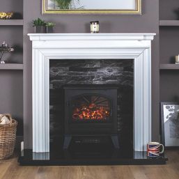 Focal Point ES3000 Black Electric Stove 510mm x 560mm - Screwfix