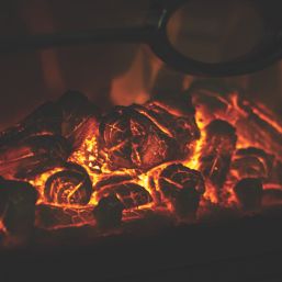 Focal Point ES3000 Black Electric Stove 510mm x 560mm - Screwfix