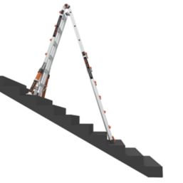 Little Giant Conquest All-Terrain Aluminium 6.9m Combination Ladder ...