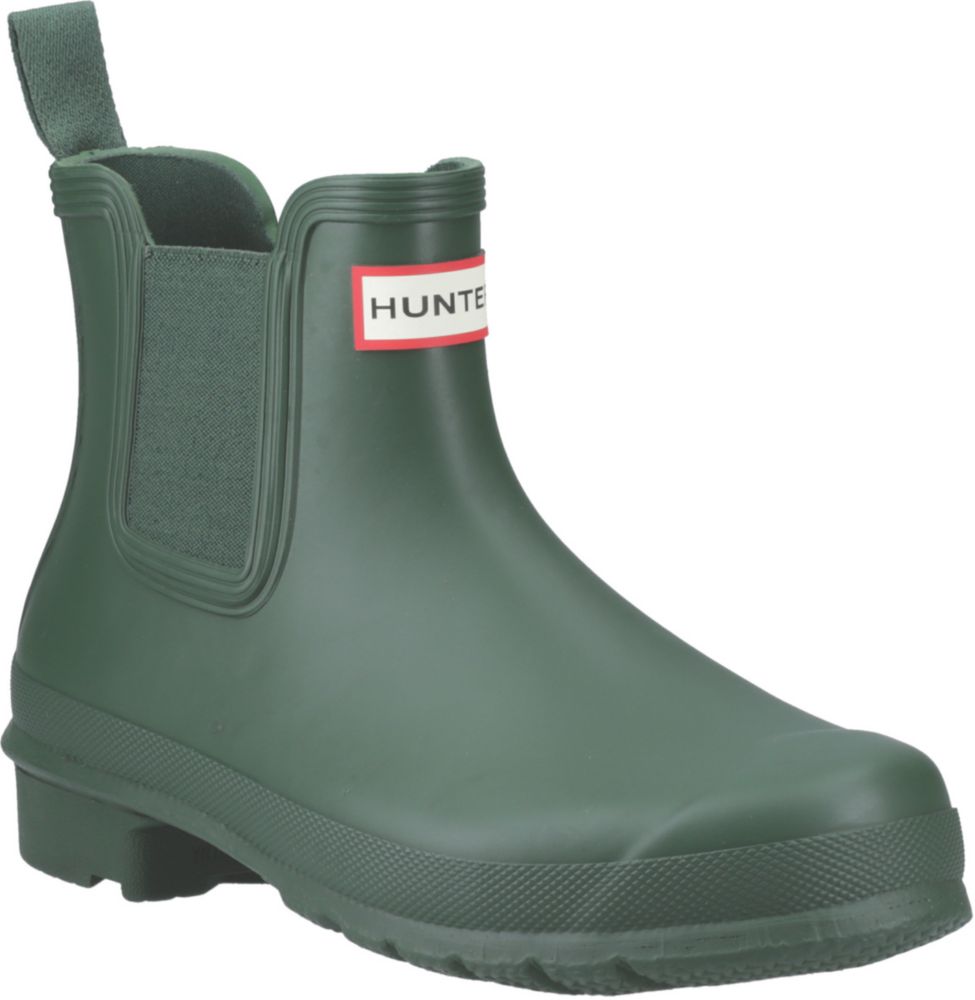 Hunter Original Chelsea Size 5 Womens Green Waterproof Non Safety ...