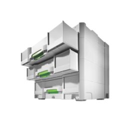 Festool SORTAINER SYS 4 TL-SORT/3 Storage 15 1/2" - Screwfix