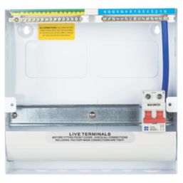 Lewden PRO 13-Module 10-Way Part-Populated Main Switch Consumer Unit ...