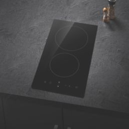Ceramic Hob Black 288mm - Screwfix