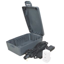 British General IP54 Weatherproof Outdoor Smart Box Kit - Screwfix