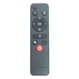 Focal Point Pasadena Grey Remote Control Wall-Mounted Electric Fire ...