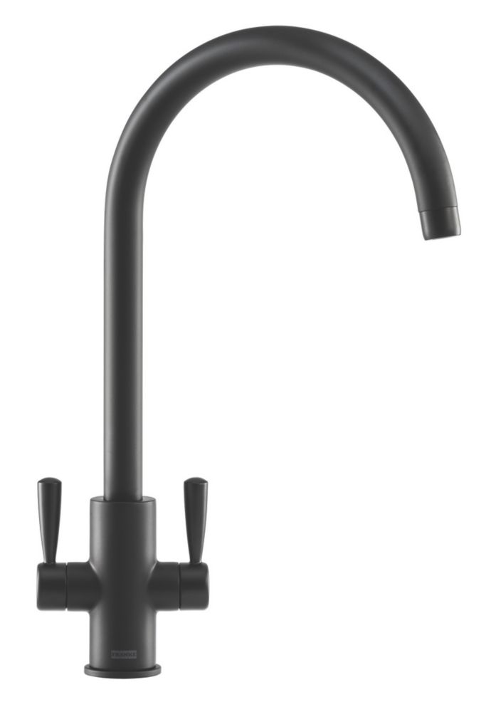 Franke Ascona Kitchen Tap Matt Black | Kitchen Mixer Taps | Screwfix.com