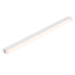 Saxby Sleek Linear LED Strip Gloss White 8W 800lm - Screwfix