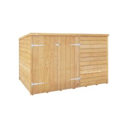 Mercia Value 6' x 4' (Nominal) Pent Timber Bike Store - Screwfix