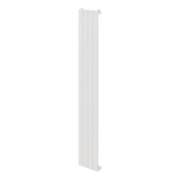 Flomasta 1800mm x 288mm 2133BTU White Vertical Designer Radiator - Screwfix