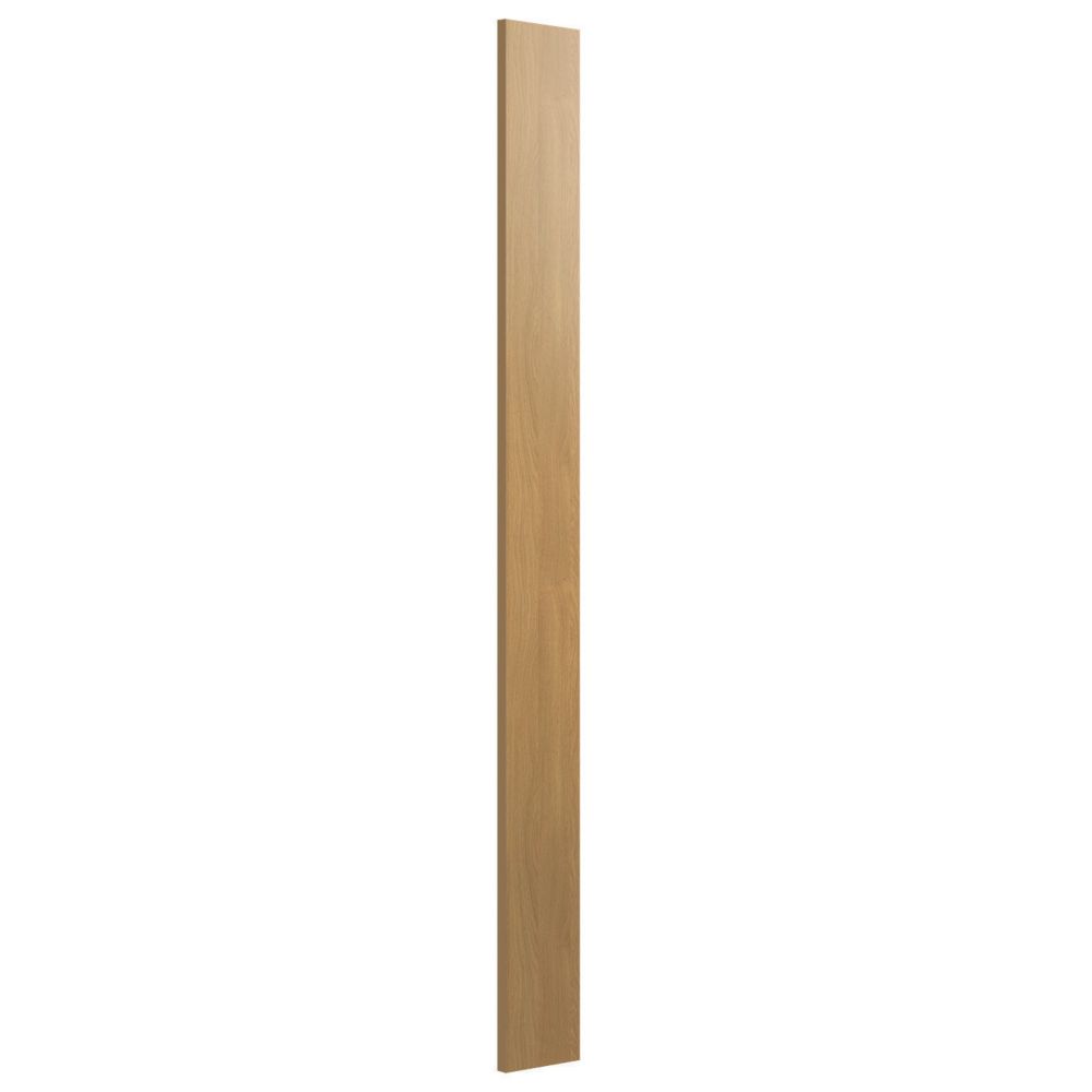 Spacepro Wardrobe Fillet Oak 2800mm x 90mm - Screwfix