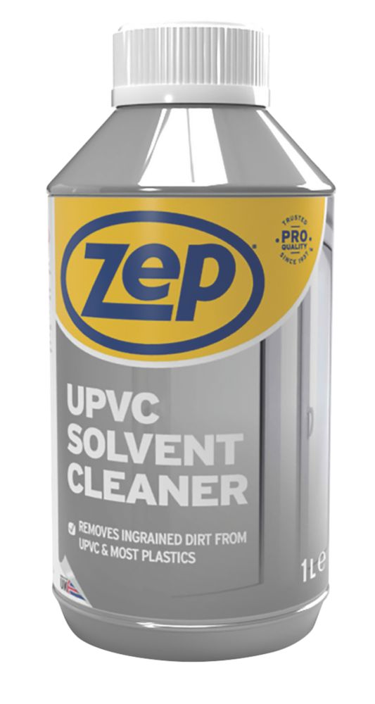 Zep UPVC Solvent Cleaner 1Ltr | Degreaser | Screwfix.com