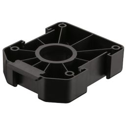 Hafele Axilo 78 Plinth Feet Black 150mm 20 Pack - Screwfix