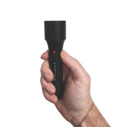 LEDlenser P6-QC Core Rechargeable LED Torch Black 270lm - Screwfix