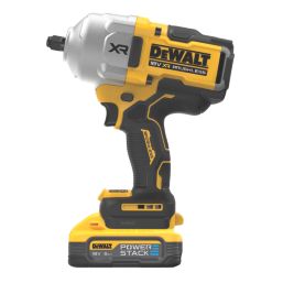 DEWALT DCF961H2T-GB 18V 2 x 5.0Ah Li-Ion PowerStack Brushless Cordless Impact Wrench - Screwfix