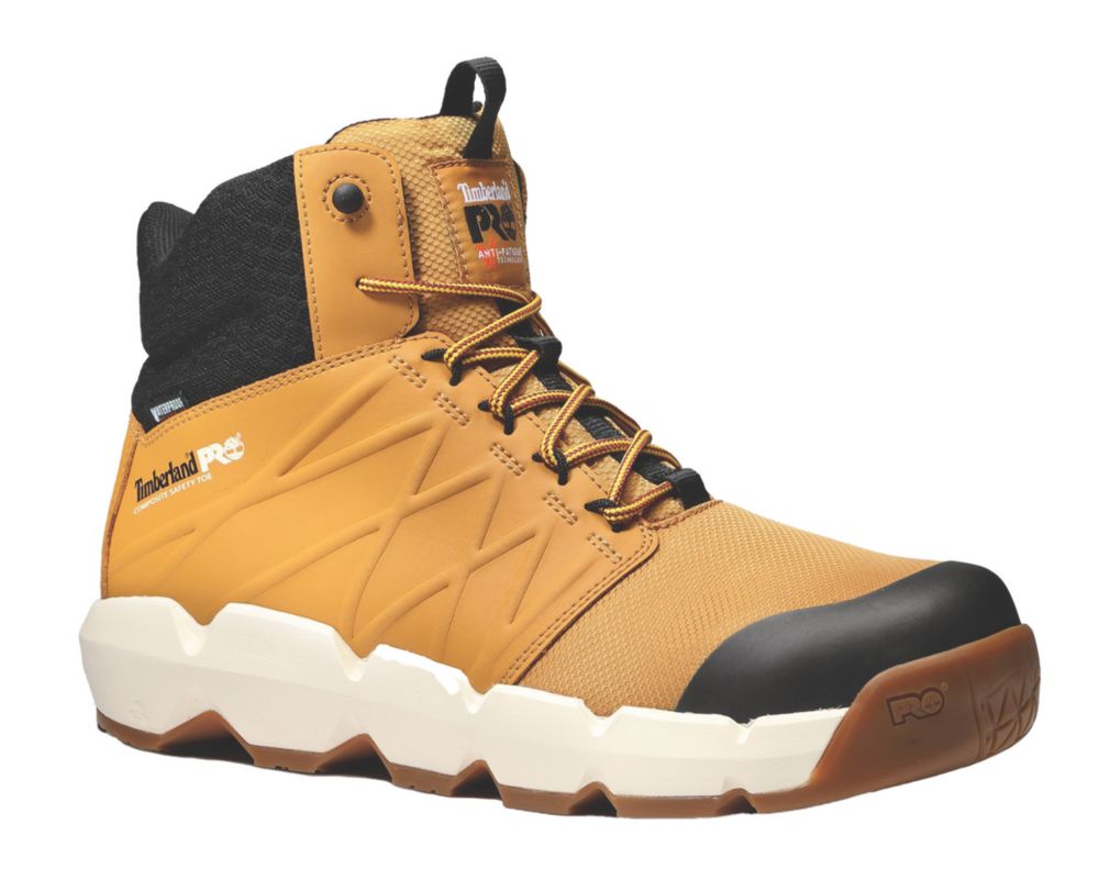 Timberland Pro Morphix 6" Size 6 Tan Waterproof Safety Boots - Screwfix
