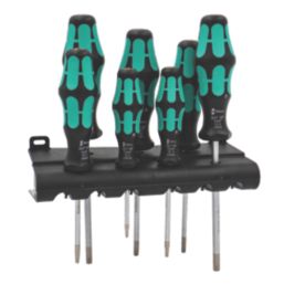 Wera 367/7 Kraftform Plus TX Screwdriver Set 7 Pieces - Screwfix