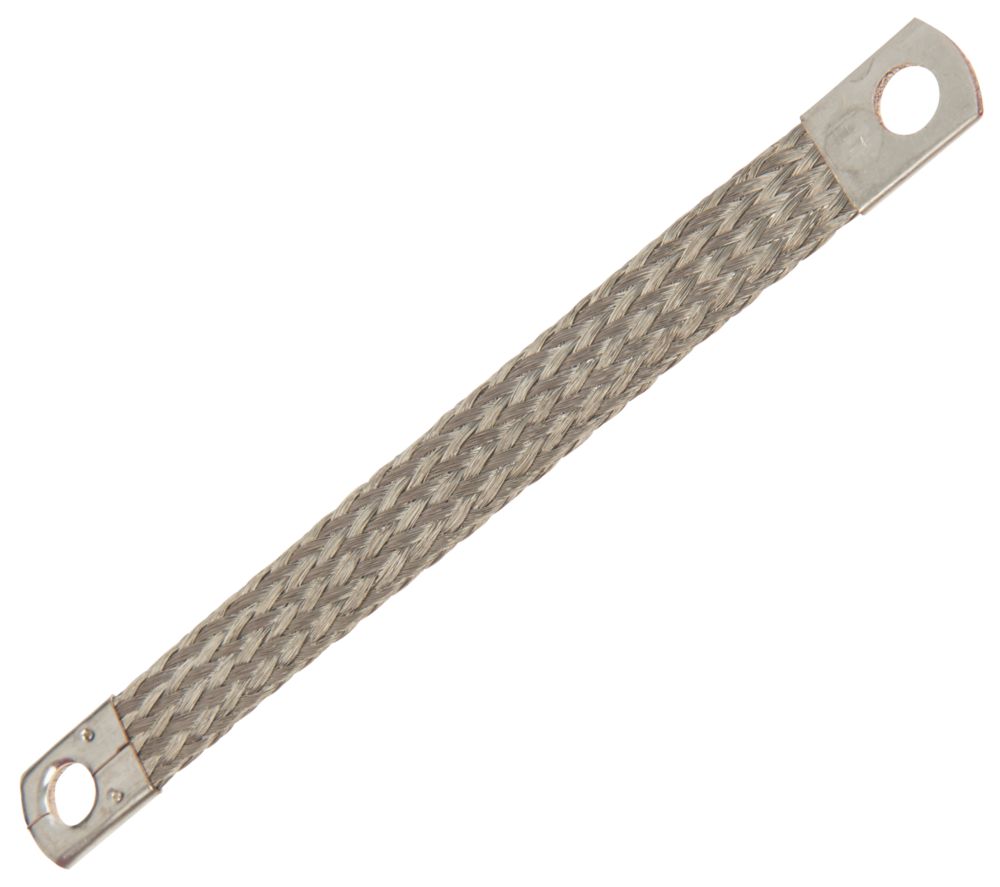 Schneider Electric Earthing Braids 50mm² x 200mm 10 Pack - Screwfix