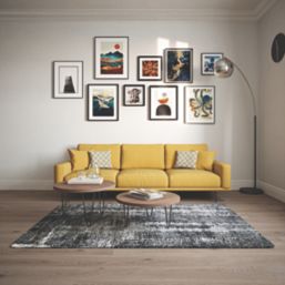 Rothley 2-Pin Hairpin Worktop Leg Gun Metal 350mm - Screwfix