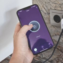 Calex 13A Smart Plug-Through Adaptor White - Screwfix