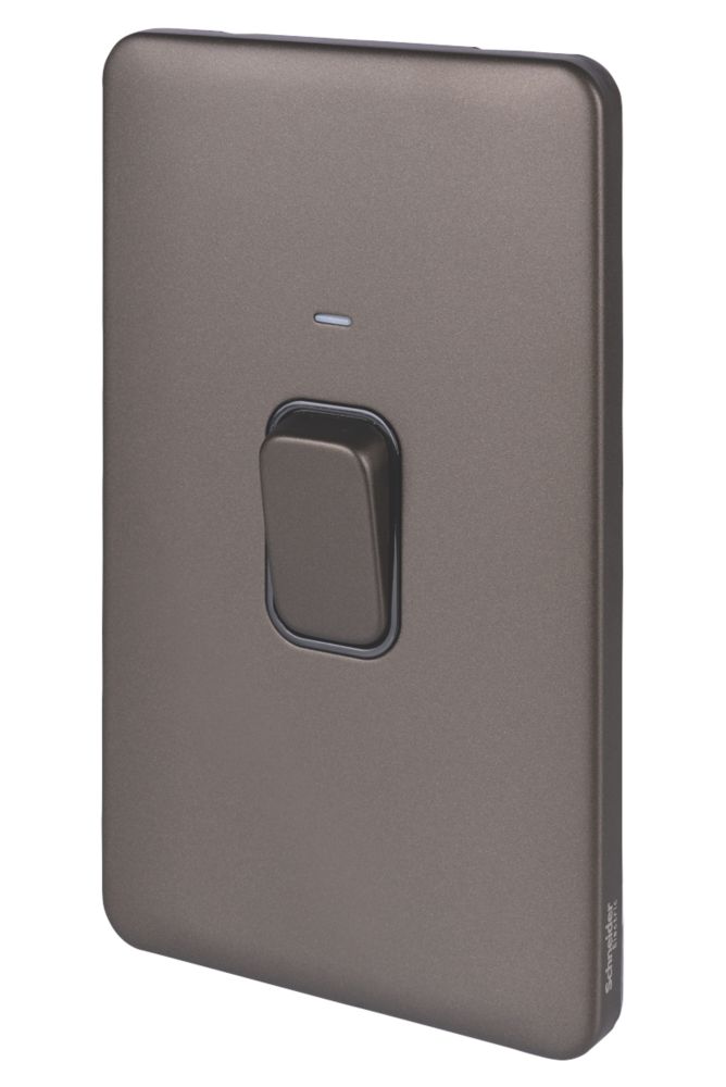 Schneider Electric Lisse Deco 50A 2-Gang DP Cooker Switch Mocha Bronze ...