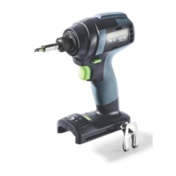 Festool TID 18 18V Li-Ion Airstream Brushless Cordless Impact Driver ...
