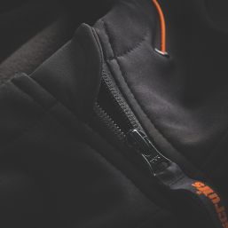 Scruffs Worker Softshell Jacket Black Large 46" Chest - Screwfix