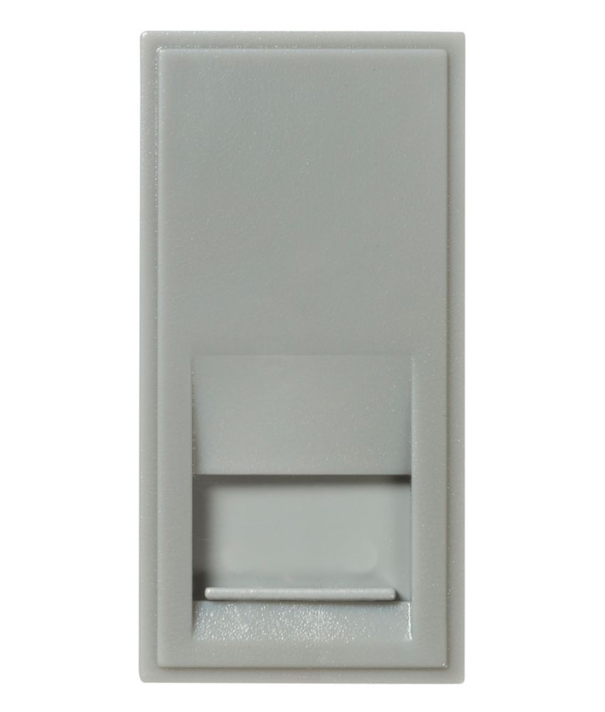 Knightsbridge Modular Master Telephone Socket Grey with Grey Inserts ...