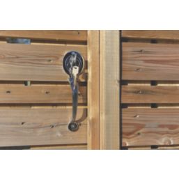 GateMate Euro Profile Long Throw Pull Handle Polished Chrome - Screwfix