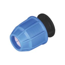 FloPlast 491006 MDPE Terminal Cap 20mm - Screwfix