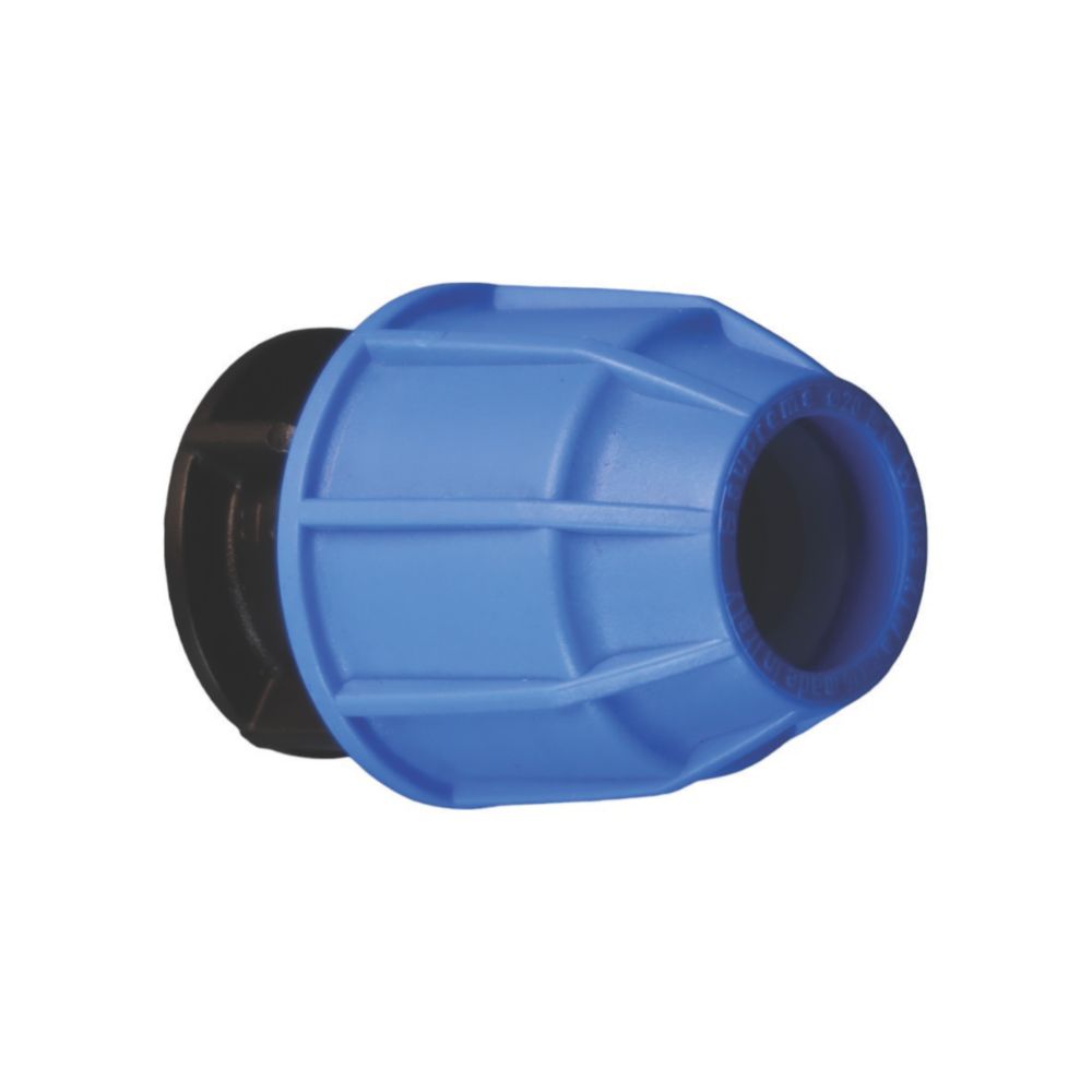 FloPlast 491006 MDPE Terminal Cap 20mm - Screwfix