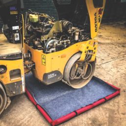 Lubetech 47-1000P Site Mat Spill Base Unit 600mm x 1000mm - Screwfix