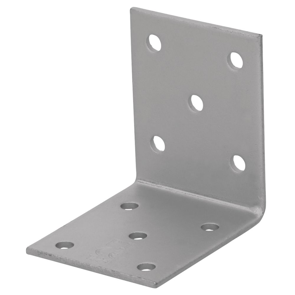 Magnodur Angle Brackets Matt Steel 50 x 50 x 40mm 10 Pack | Angle ...