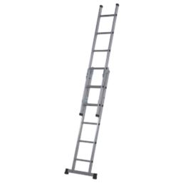 Werner Aluminium 2.42m Combination Ladder - Screwfix
