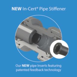 PolyPlumb Enhanced Plastic Push-Fit Pipe Stiffeners 15mm 100 Pack ...