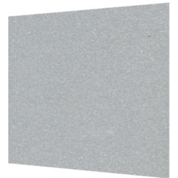 Splashwall Silver Glass Splashback 900mm x 750mm x 6mm - Screwfix