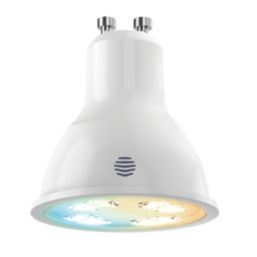 Hive Dimmable White GU10 LED Smart Light Bulb 4.8W 350lm - Screwfix